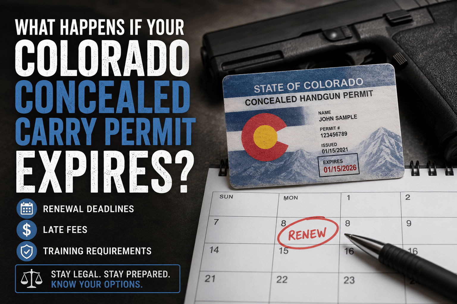What Happens If Your Colorado Concealed Carry Permit Expires? - US ...